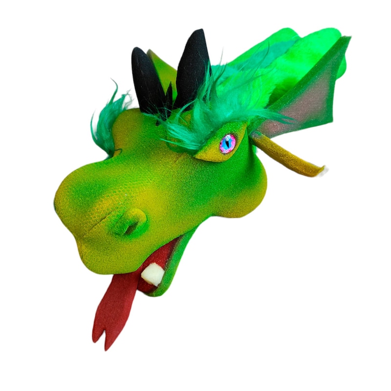 Dragon Puppet Paper - Etsy