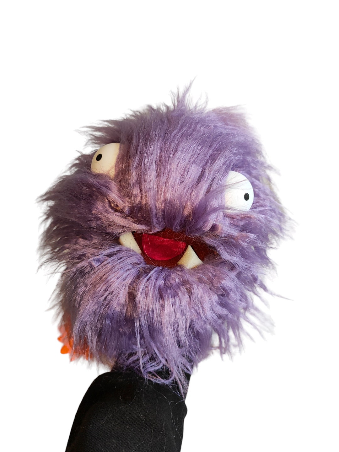 Furry Monster Puppet, a Puppet for All Ages, Handmade - Etsy