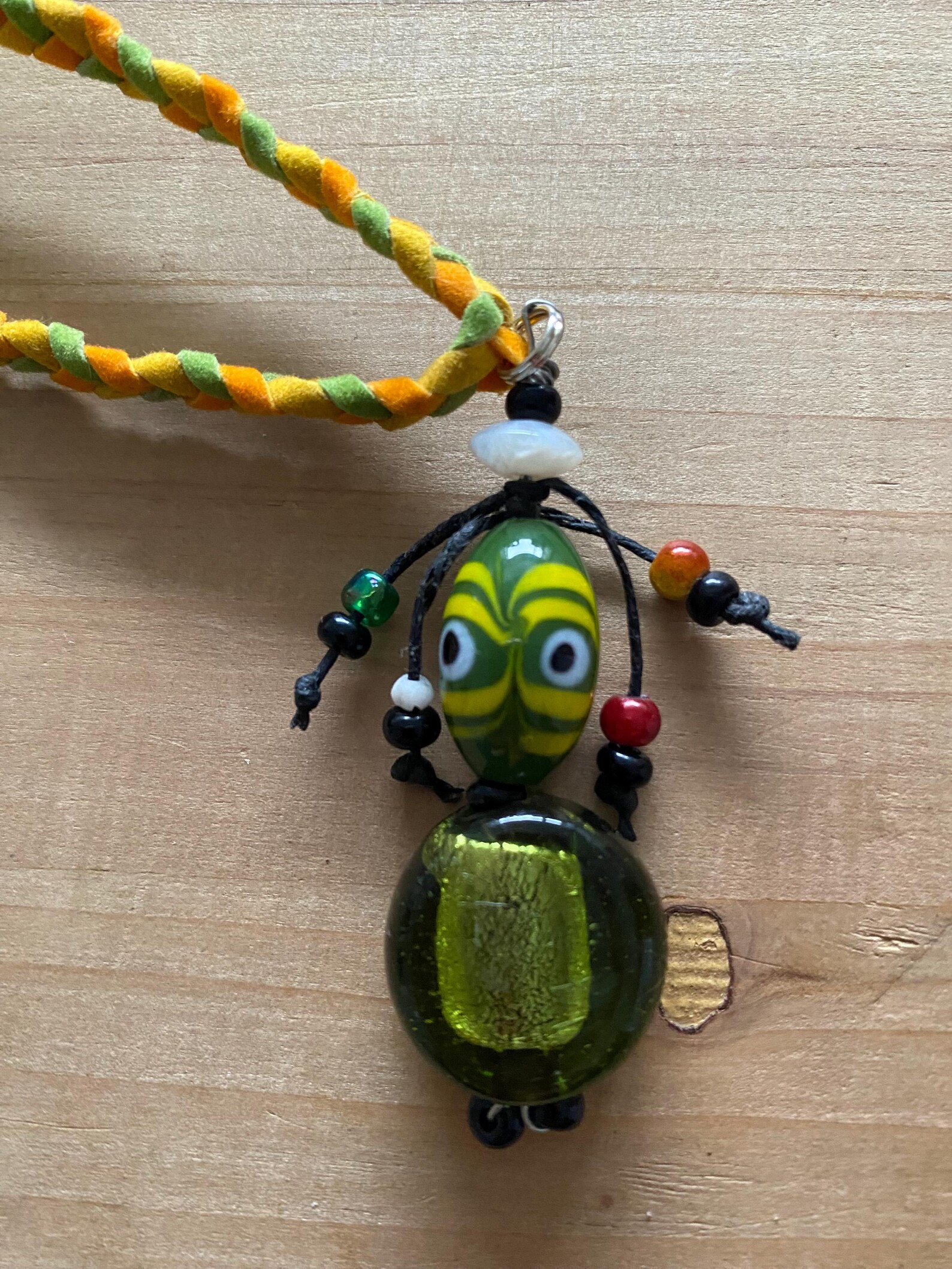 Quirky Rasta Necklace With Dreadlocks Comes With a Cute Owl Gift Bag - Etsy