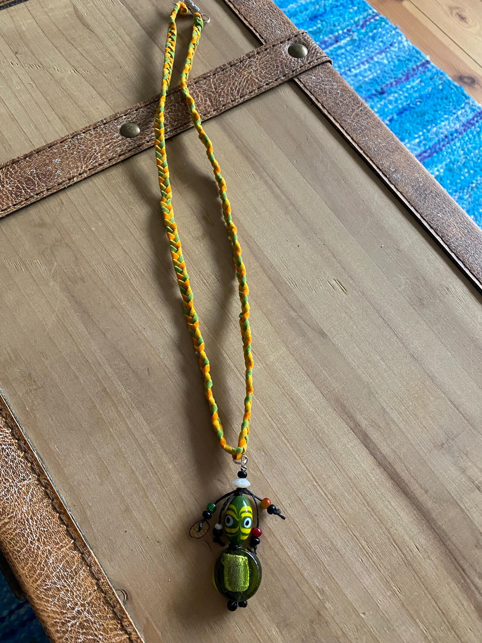 Quirky Rasta Necklace With Dreadlocks Comes With a Cute Owl Gift Bag - Etsy