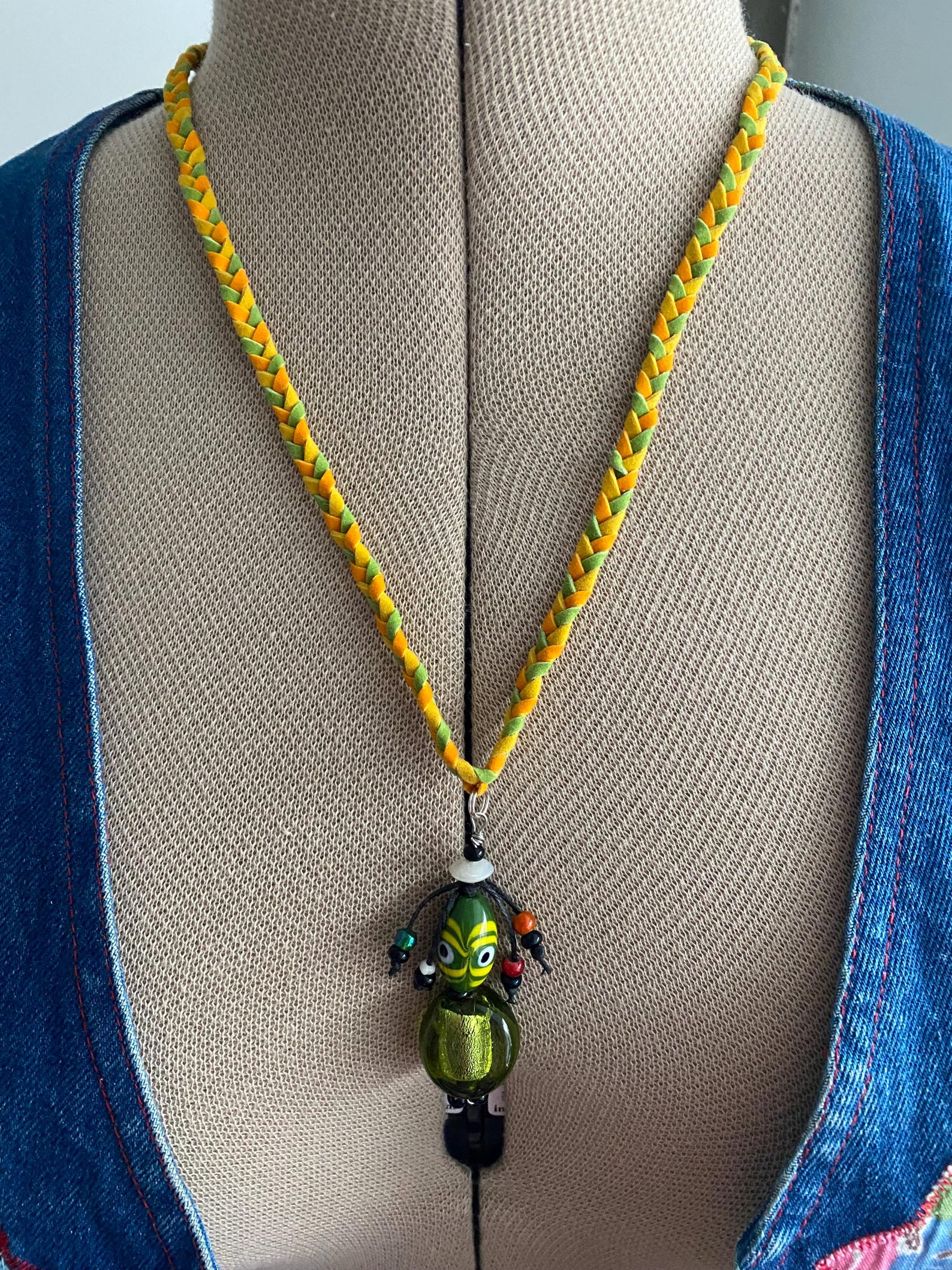 Quirky Rasta Necklace With Dreadlocks Comes With a Cute Owl Gift Bag - Etsy