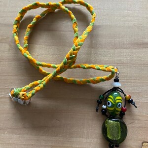 Quirky Rasta Necklace With Dreadlocks Comes With a Cute Owl Gift Bag - Etsy