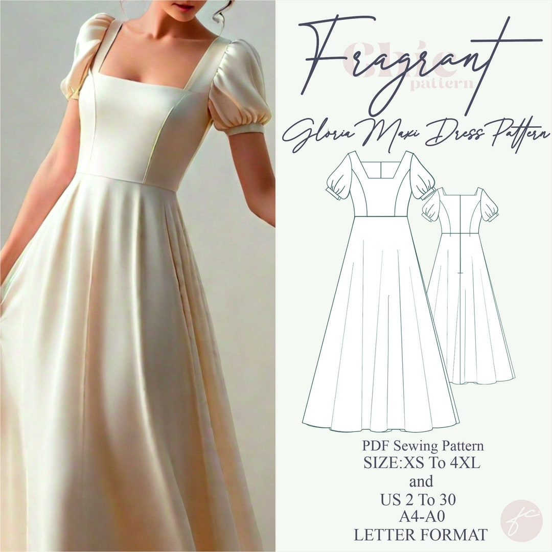 Fairy Cottagecore Dress Pattern,wedding Guest Dress,fairycore,flying ...