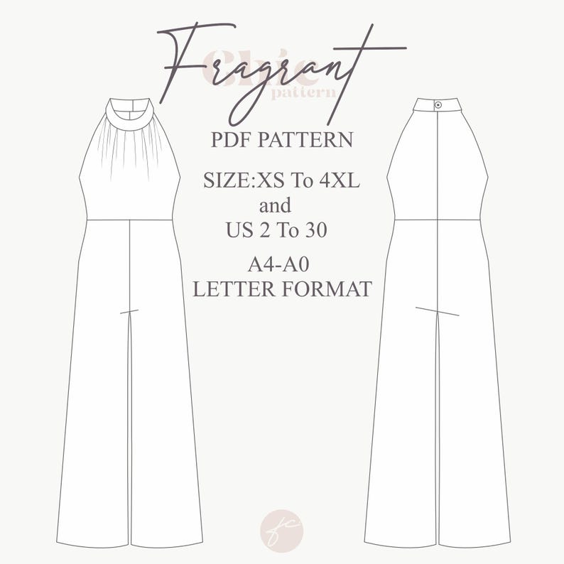 Jumpsuit Pattern | Sewing Patterns | Sewing Patterns for Women ...