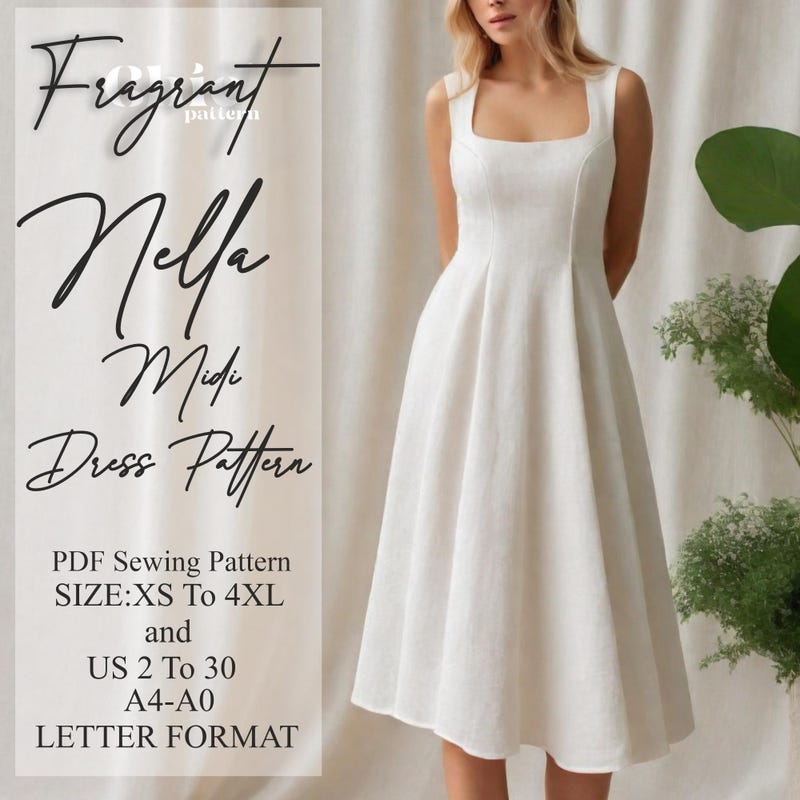 Boho Formal Midi Dress - Etsy UK