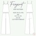Nightwear Sewing Pattern,two Piece ,top and Pants Pattern, Pyjama ...
