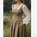 Renaissance Medieval Dress Pattern , Regency Dress Pattern | Maxi Dress ...