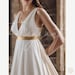 Deep V Neck Greek Fantasy Dress Sewing Pattern,greek Style Chemise ...