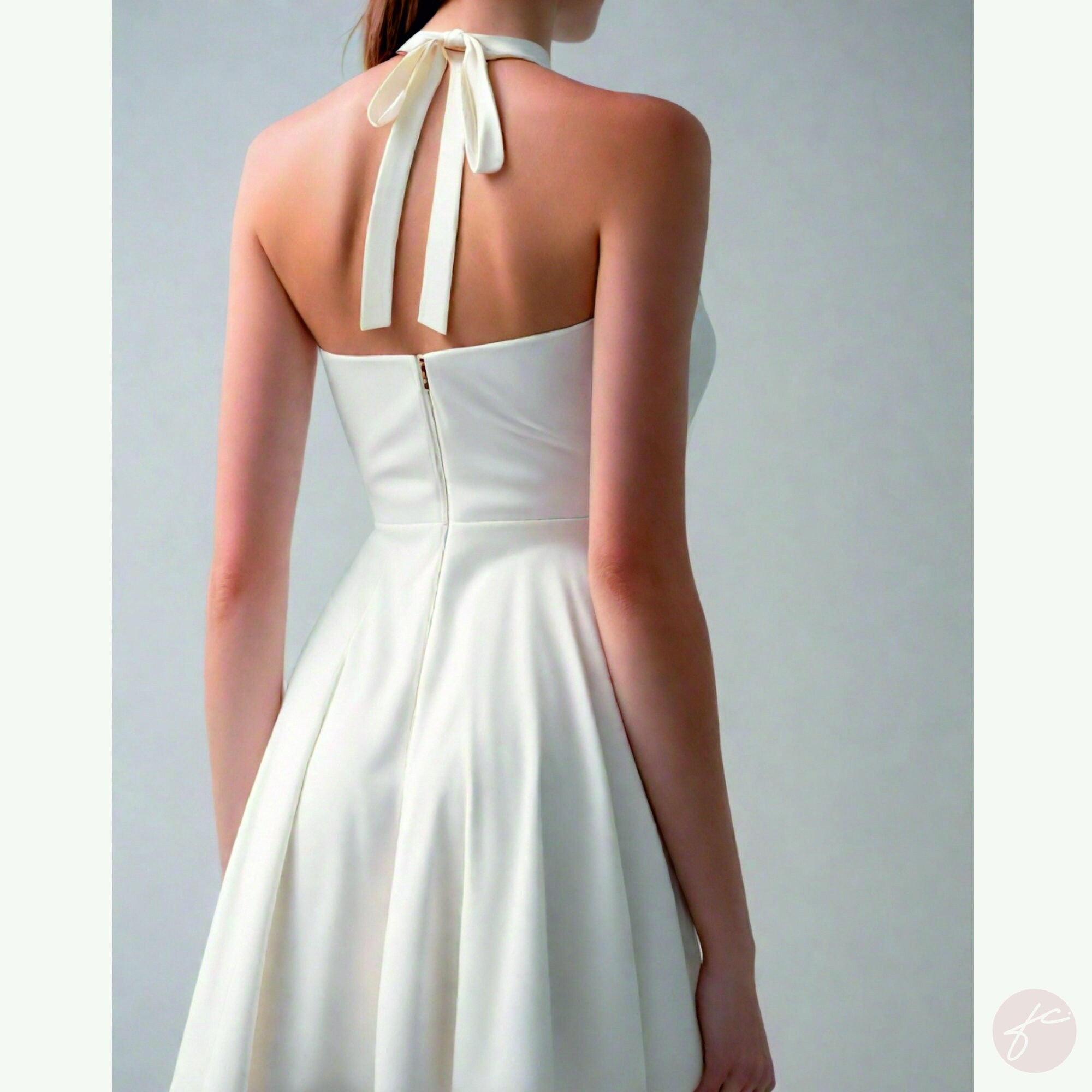 Halter Neck Mini Dress Pattern,summer Dress,sundress,fairy Flying Dress ...