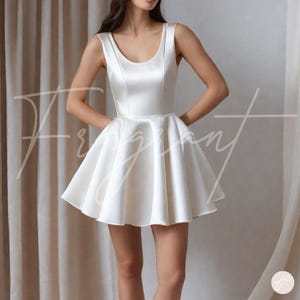 Dress Sewing Pattern | Mini Dress Pattern | Scoop Neck Dress Pattern ...