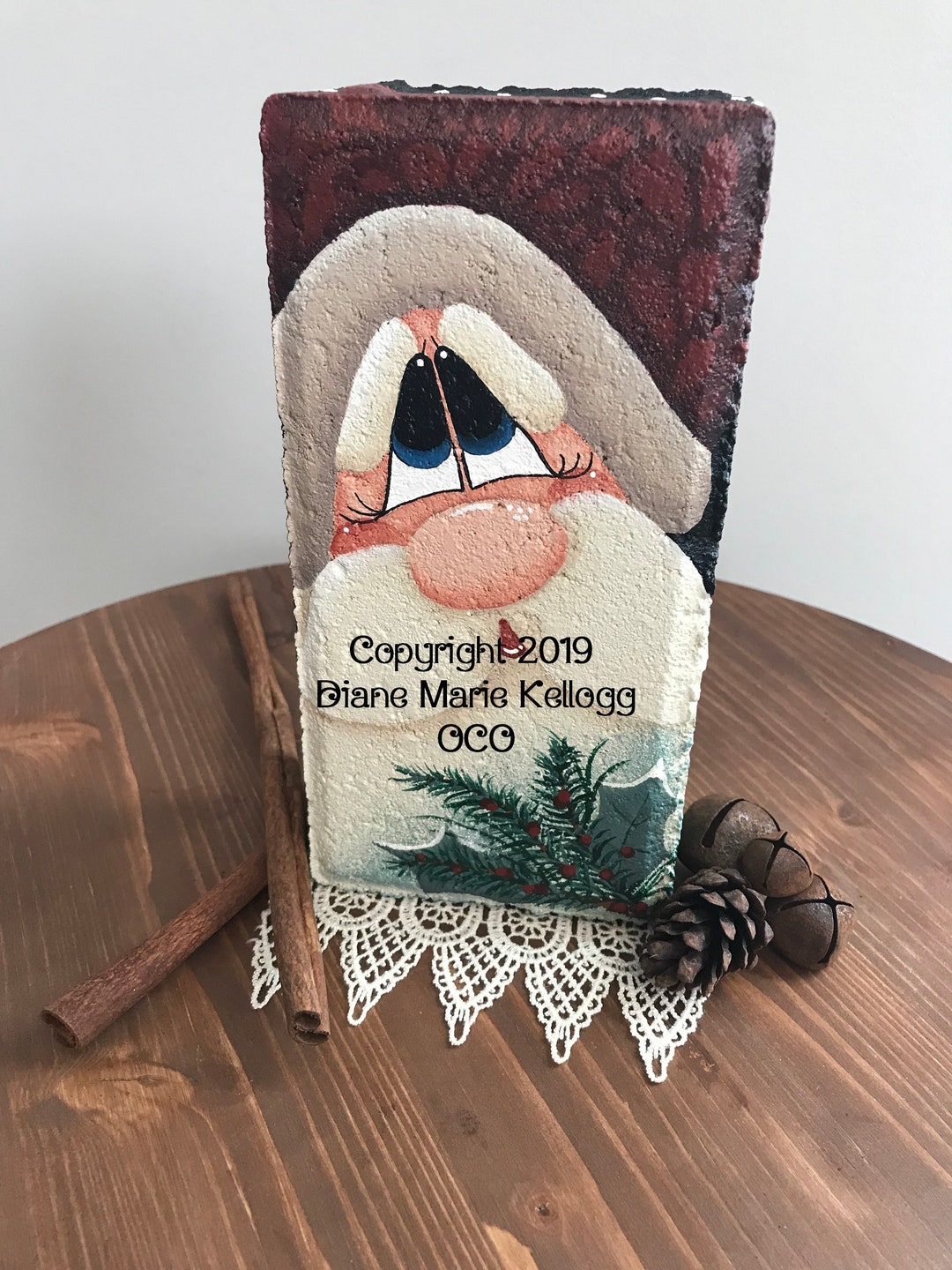19001 Antique Santa Pattern Packet From Oil Creek Originals - Etsy