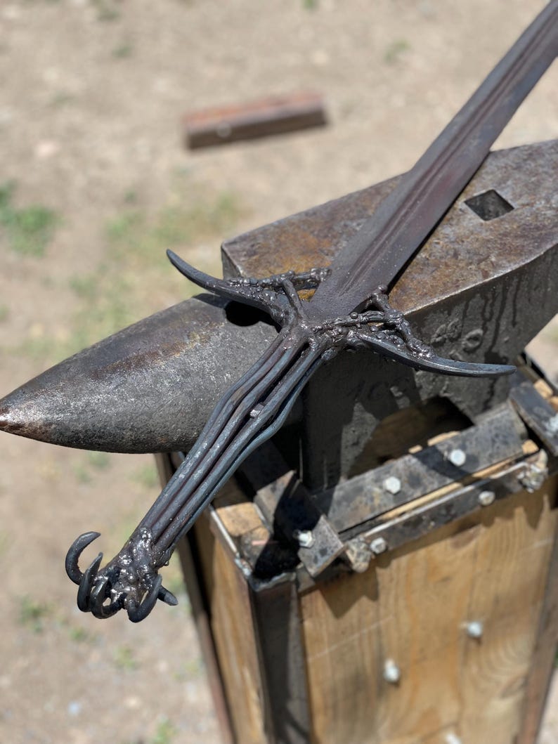 Hand Forged All Steel Sword - Etsy