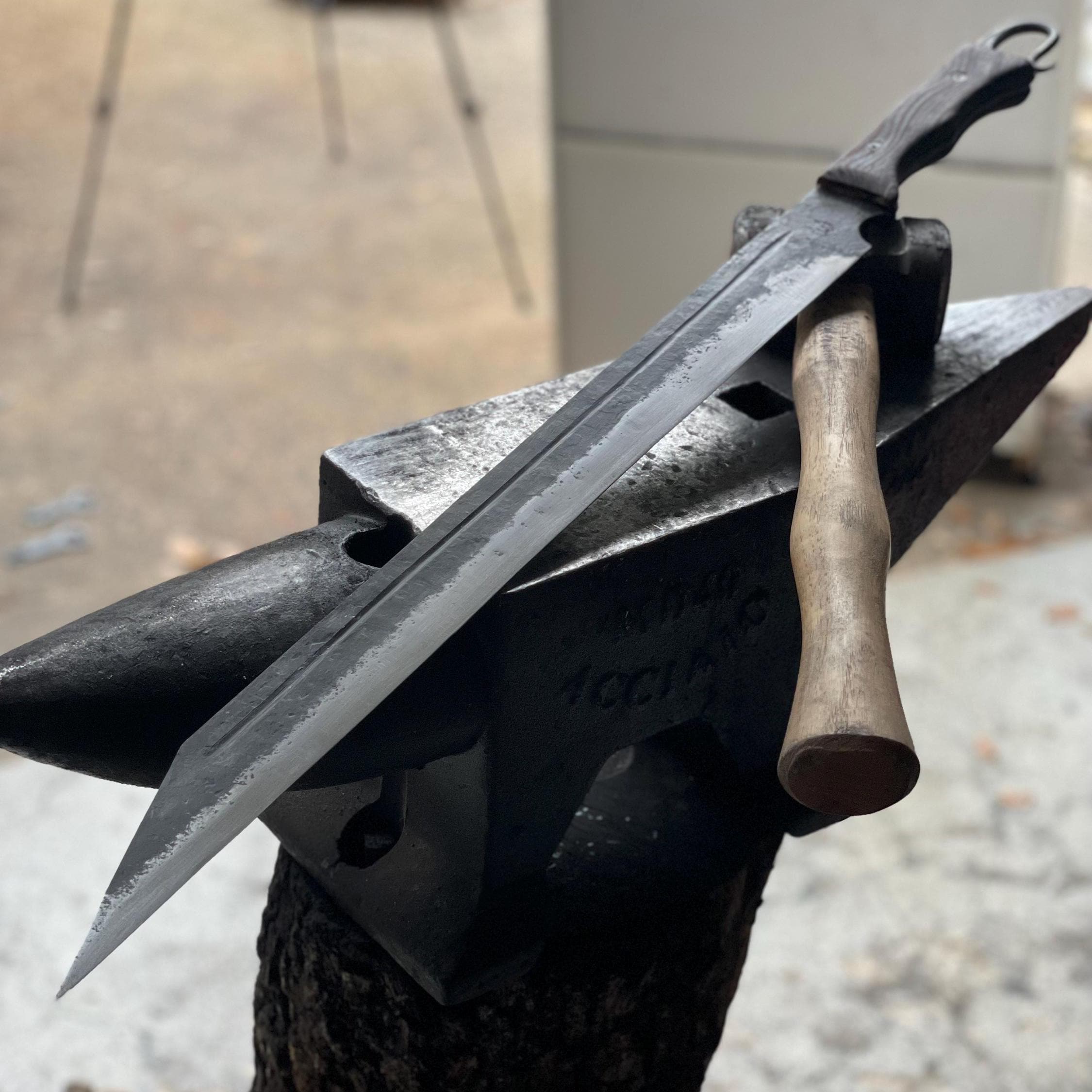 Handforged Viking Seax Sword - Etsy