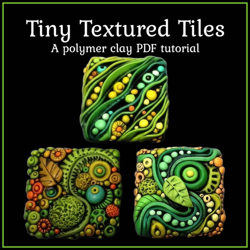 Polymer Clay Minis Pdf - Etsy