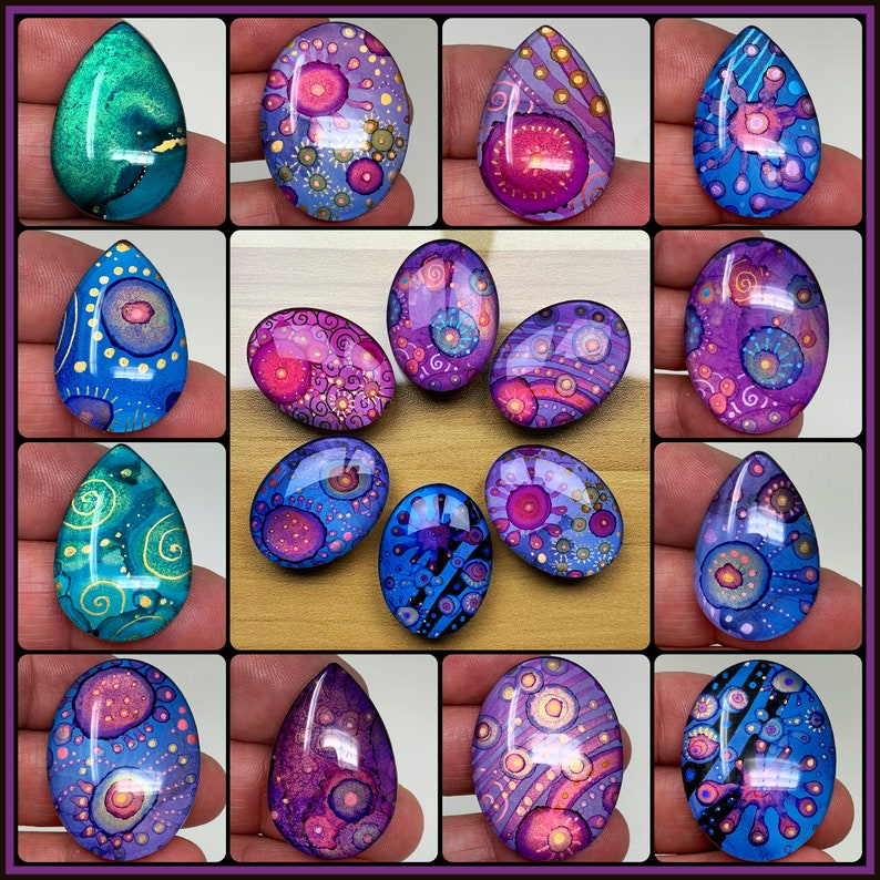 Creating Unique Glass Cabochons, A PDF Tutorial, for Jewelry Making ...