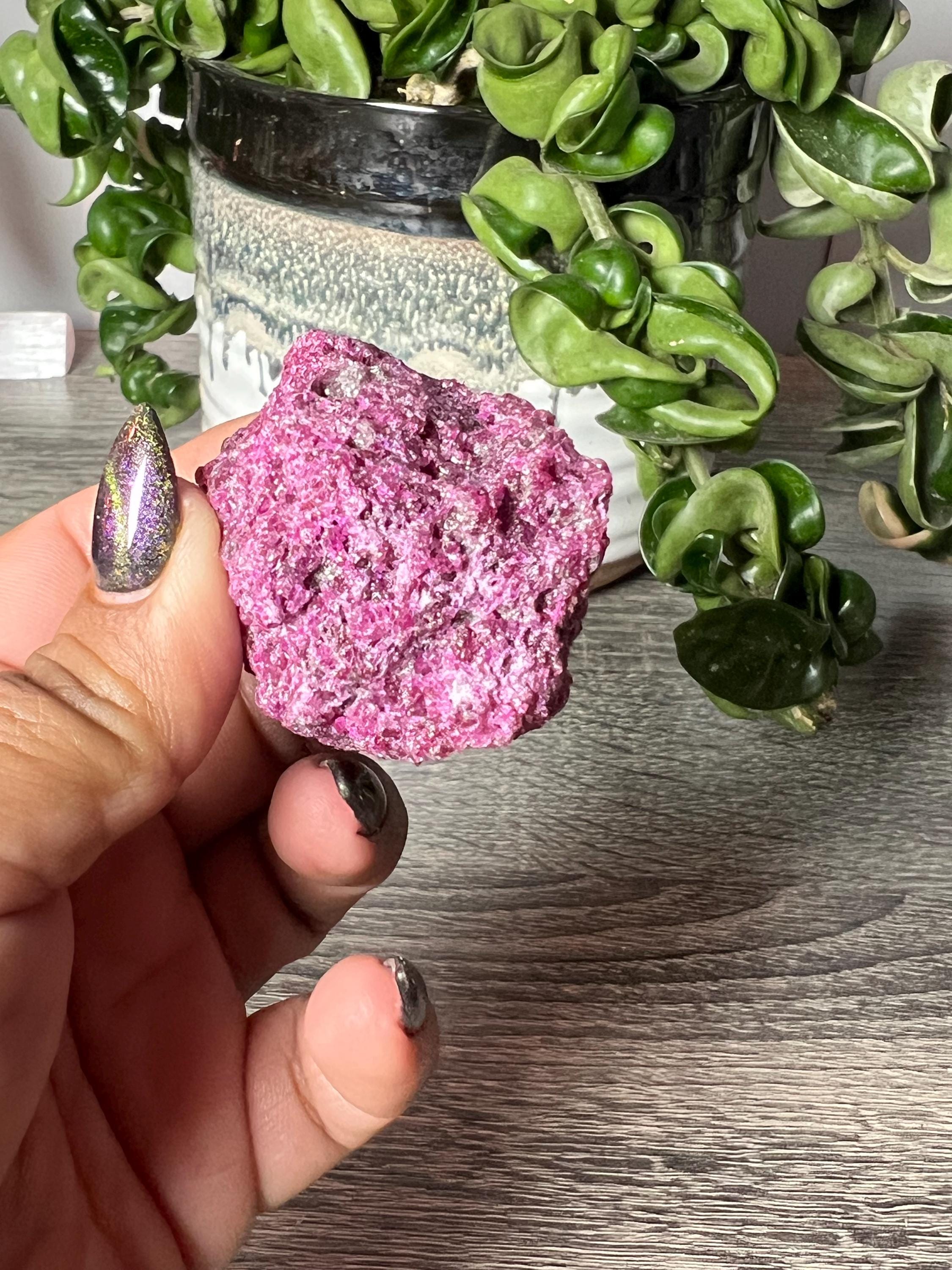 Small Handmade Honeycomb Ruby Freeform, Gift for Her, Unique Gift, One ...