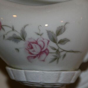 Shabby Vintage Puritan Light Fixture and Vintage China Pink Roses ...