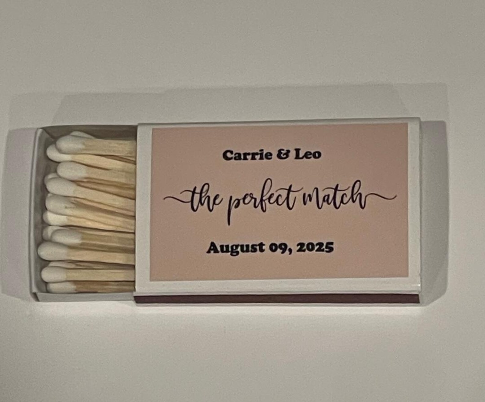Wedding Matches, Bridal Shower Matches, Anniversary Matches, Wedding ...
