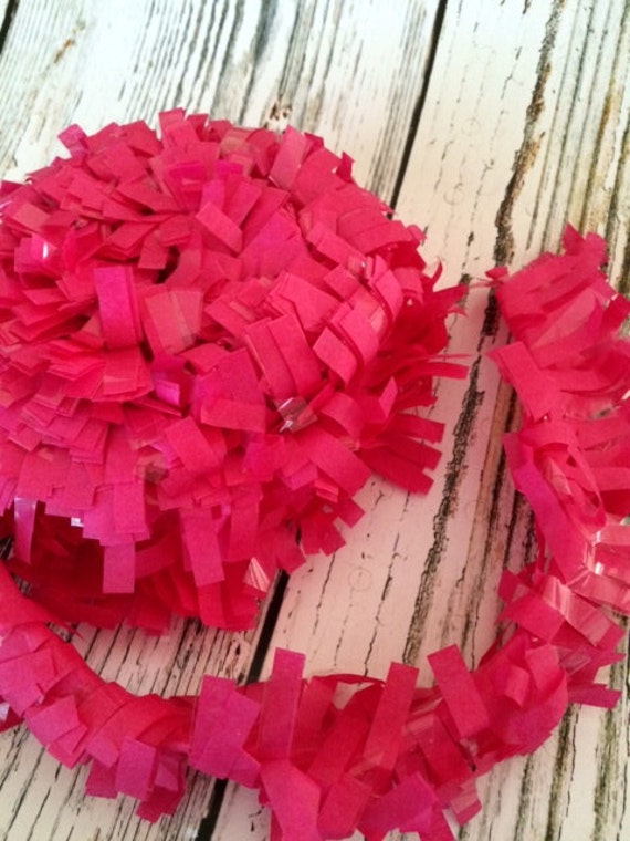 Tissue Paper Garland Festooning Tissue Festooning Garland - Etsy