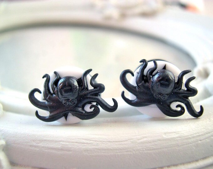 Octopus Plugs for Gauged Ears 12mm 1/2 Stretched Ears - Etsy