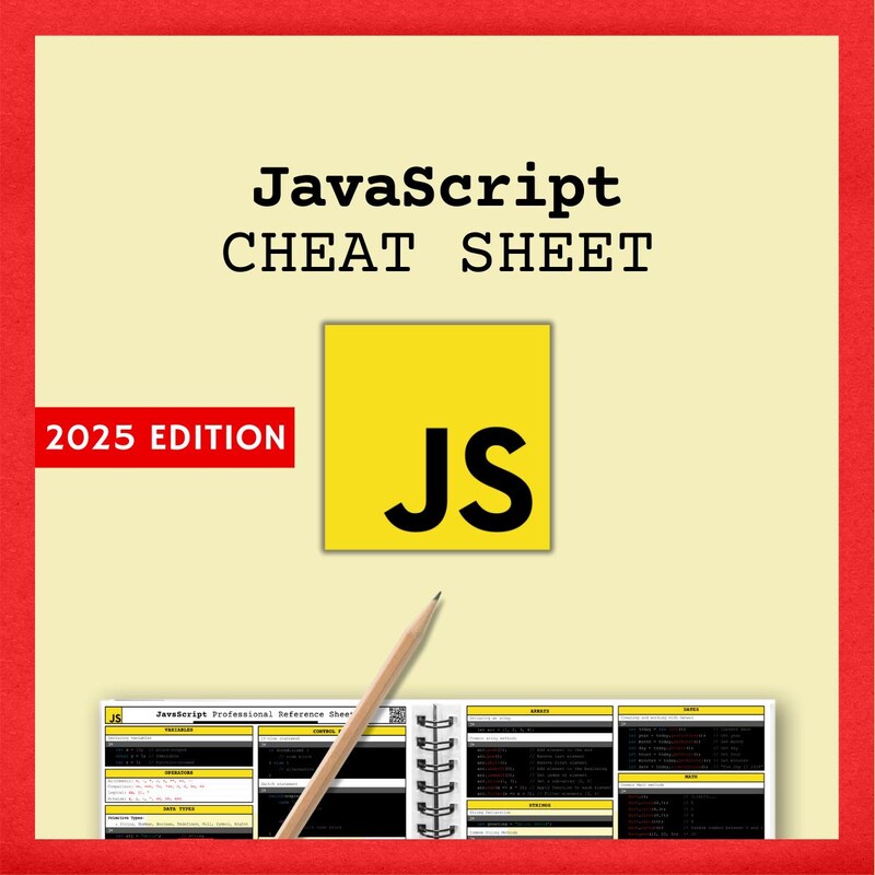 Tips Code Cheat Sheet - Etsy UK