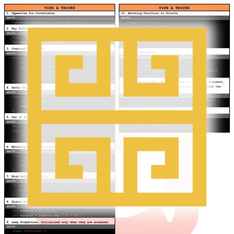 Swift Programming 2025 Cheat Sheet | Comprehensive Guide for Beginners ...