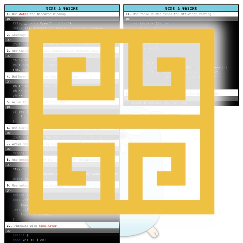 Go Programming 2025 Cheat Sheet | Beginner to Advanced Golang Guide - Etsy