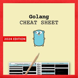 Go Programming 2025 Cheat Sheet | Beginner to Advanced Golang Guide - Etsy