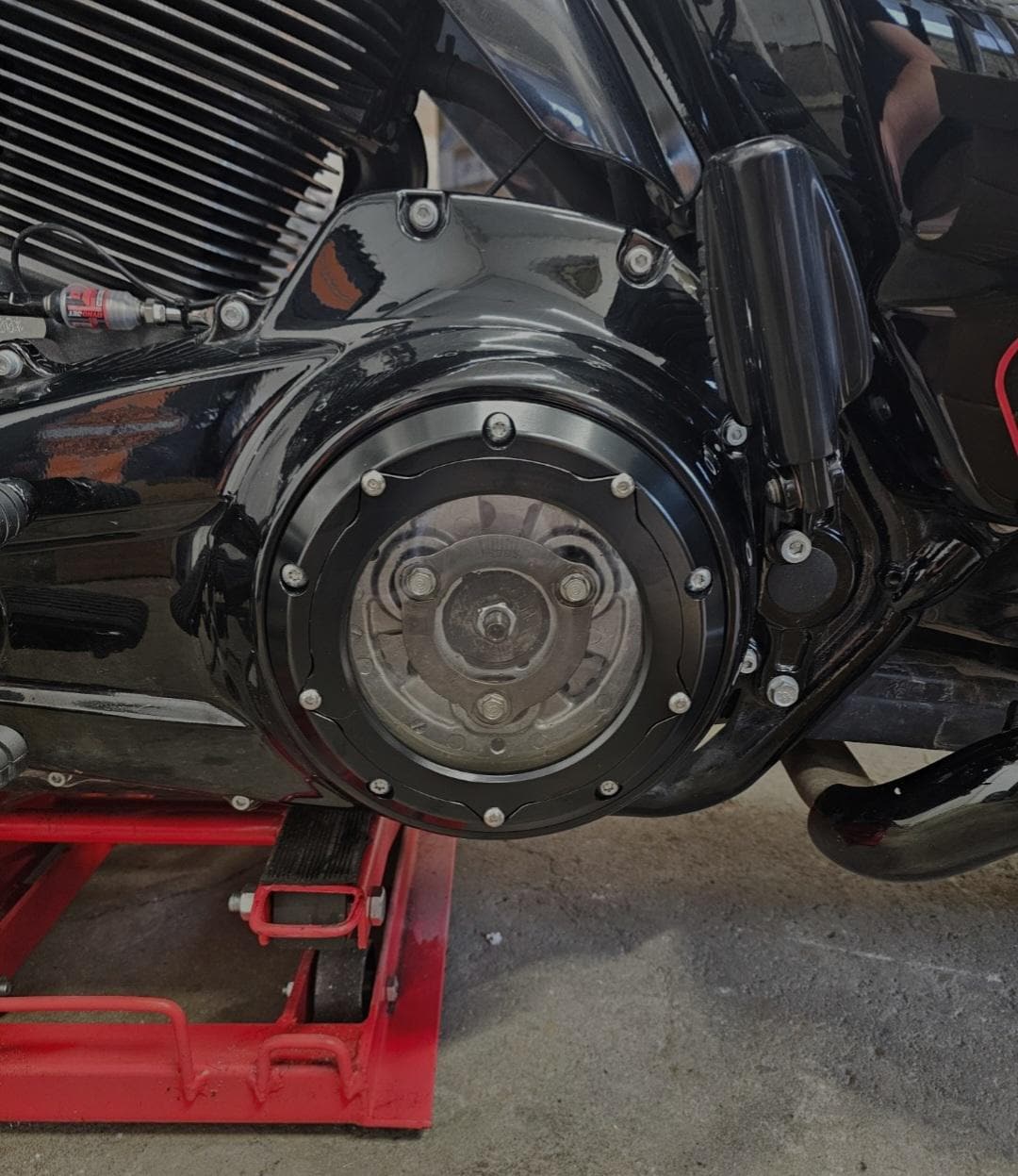 Clear Derby Cover. Fits 2016-2024 Touring. See Description. Harley ...