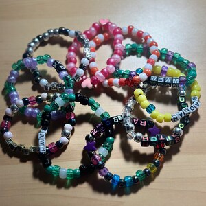 Pack of 10 Kandi Bracelets for Raves - Etsy