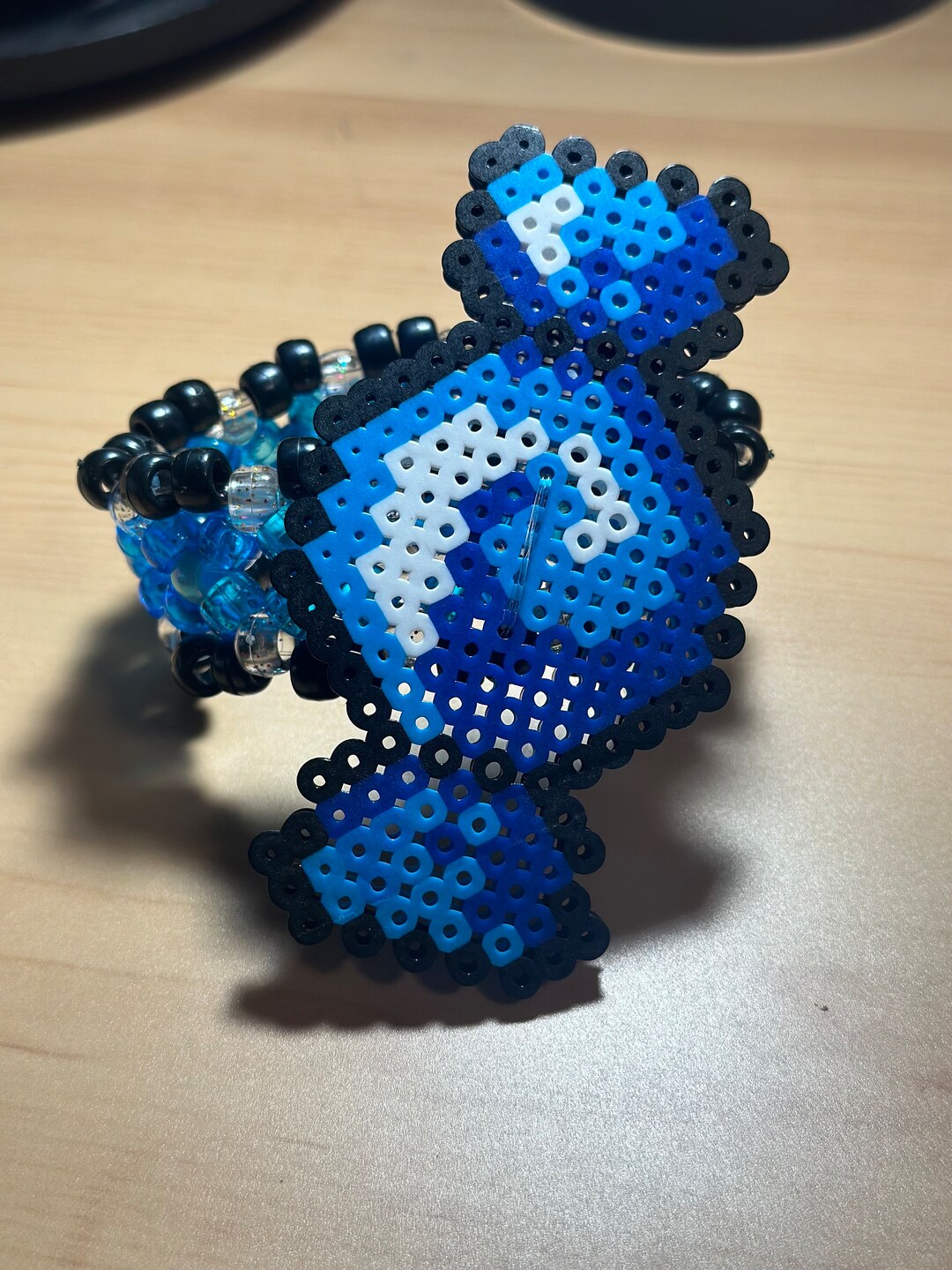 Small Kandi Cuff With Candy Perler, Multi Color - Etsy