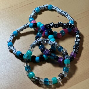 Pack of 10 Kandi Bracelets for Raves - Etsy