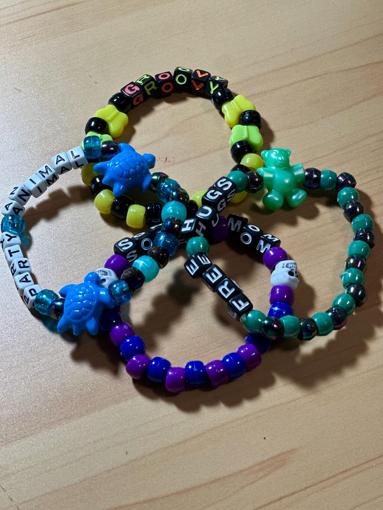 Pack of 10 Kandi Bracelets for Raves - Etsy