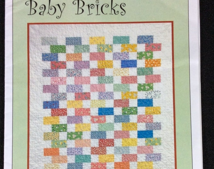 Baby Bricks Quilt Pattern From Tracy Kincheloe, Easy Quilt, Baby, Twin ...