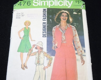 Simplicity Misses' Brides and Bridesmaid's' Dress Pattern 9008, Size 14 ...