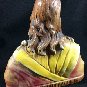 The Most Sacred Heart of Jesus. Bust, Plaster, Contemplative ...