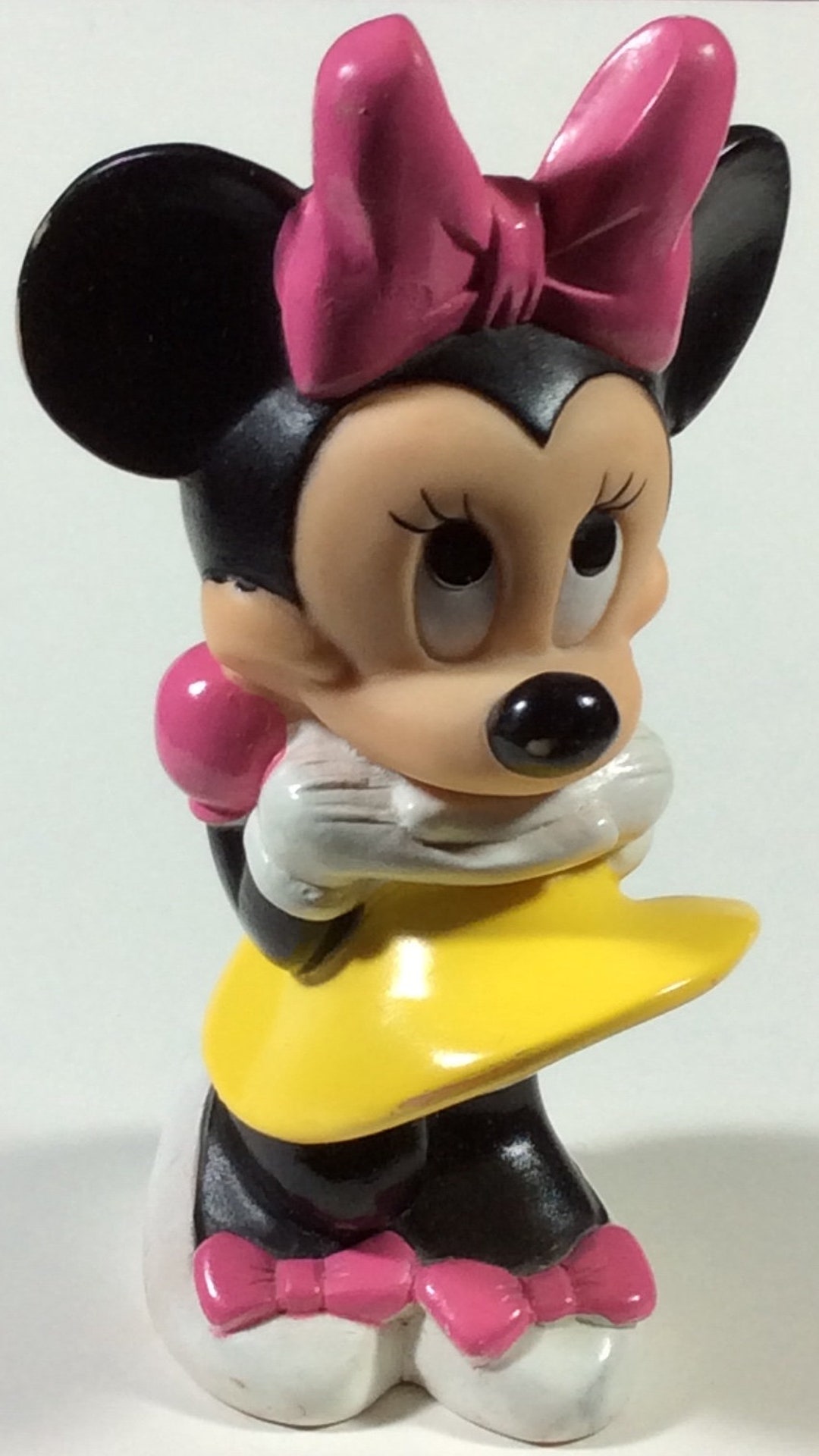 1980's Plastic Minnie Mouse Squeek Toy, Child Guidance, Walt Disney ...