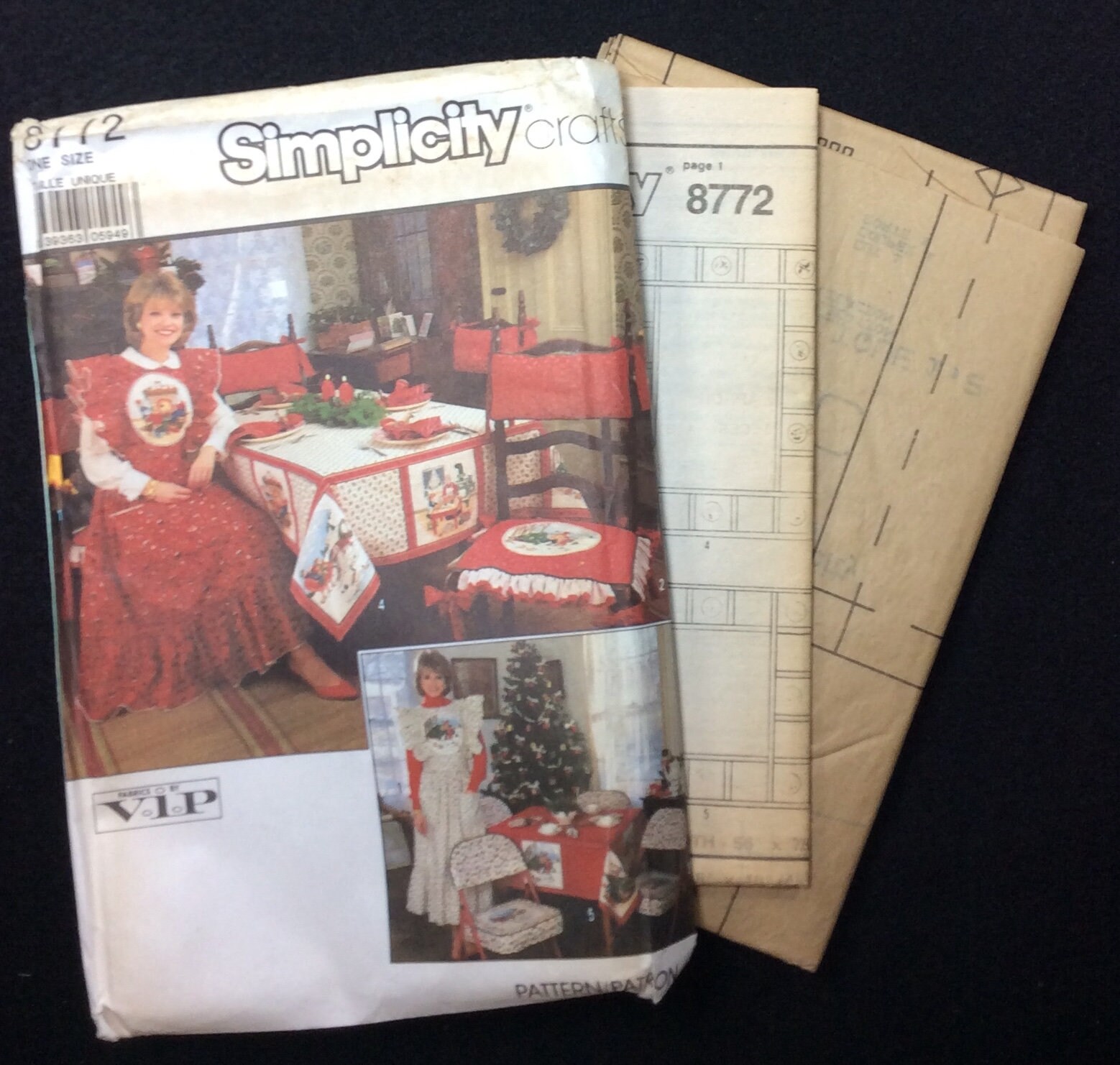 Simplicity Crafts Christmas Accessories Pattern 8772 Apron - Etsy