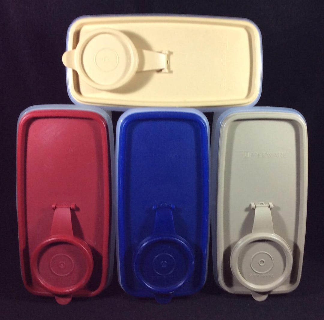 Vintage Tupperware Pour N Store 3 Quart Flip Top Storage Container ...