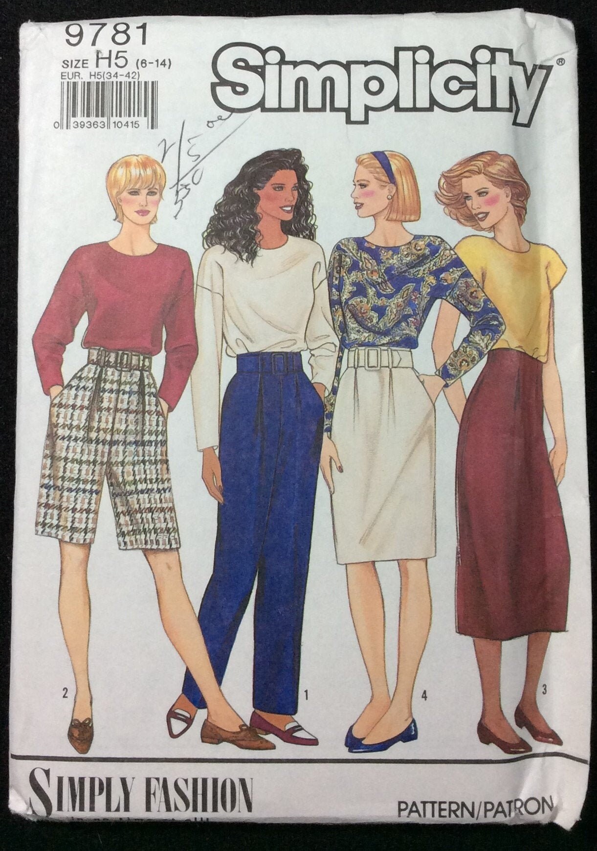 Sewing & Needlecraft Craft Supplies & Tools Patterns Simplicity 9625 ...