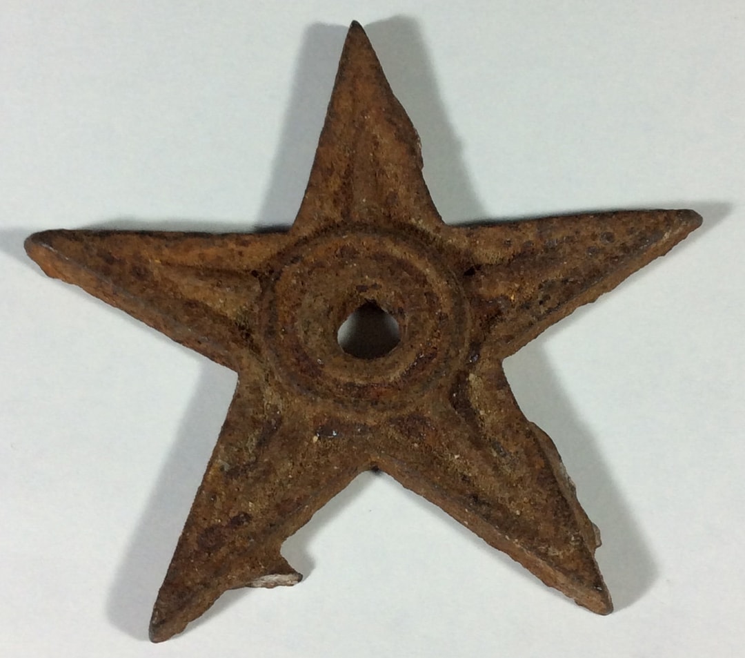 4 Inch Cast Iron Star, Western Old West, Cowboy, Ranch - Etsy