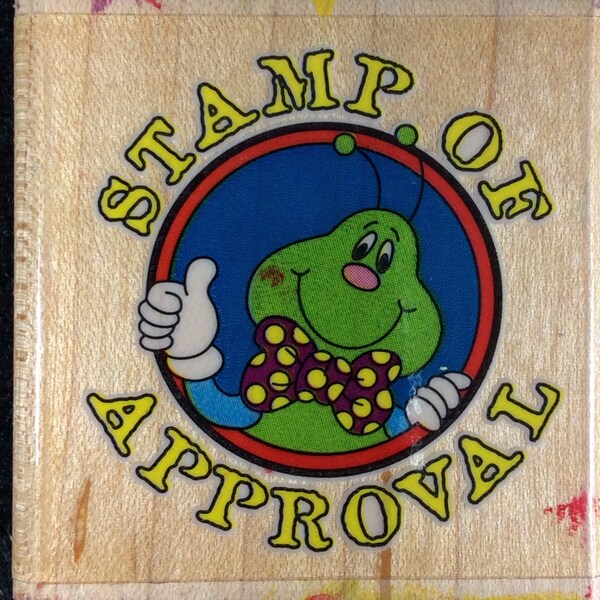 Stamp of Approval Stamp - Etsy