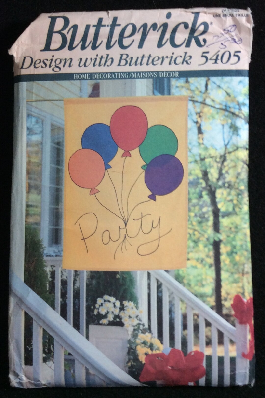 Butterick Design With Butterick Banner Pattern 5405, Party Balloons ...