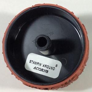 Stampin up Stampin' Around Acorns Roller Wheel Rubber Stamp Rollagraph ...