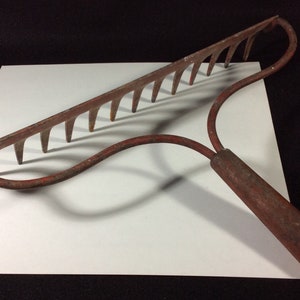 Rake Head, Vintage, Antique, Workshop, Rustic, Mid Century, Shabby Chic ...