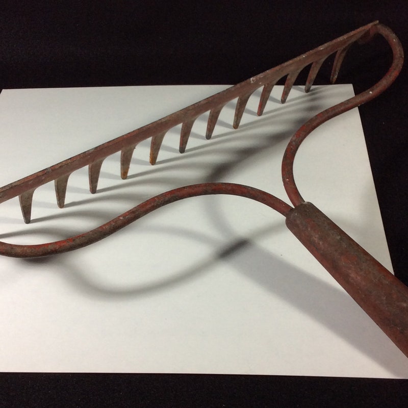 Vintage Rake - Etsy