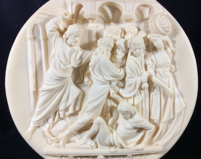 Expulsion of the Money Changers Sixth Issue of the Ghiberti Doors ...