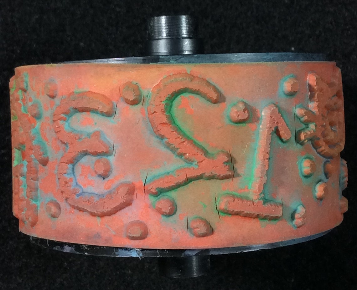Stampin up Stampin' Around Crayon Abc's Roller Wheel Rubber Stamp ...