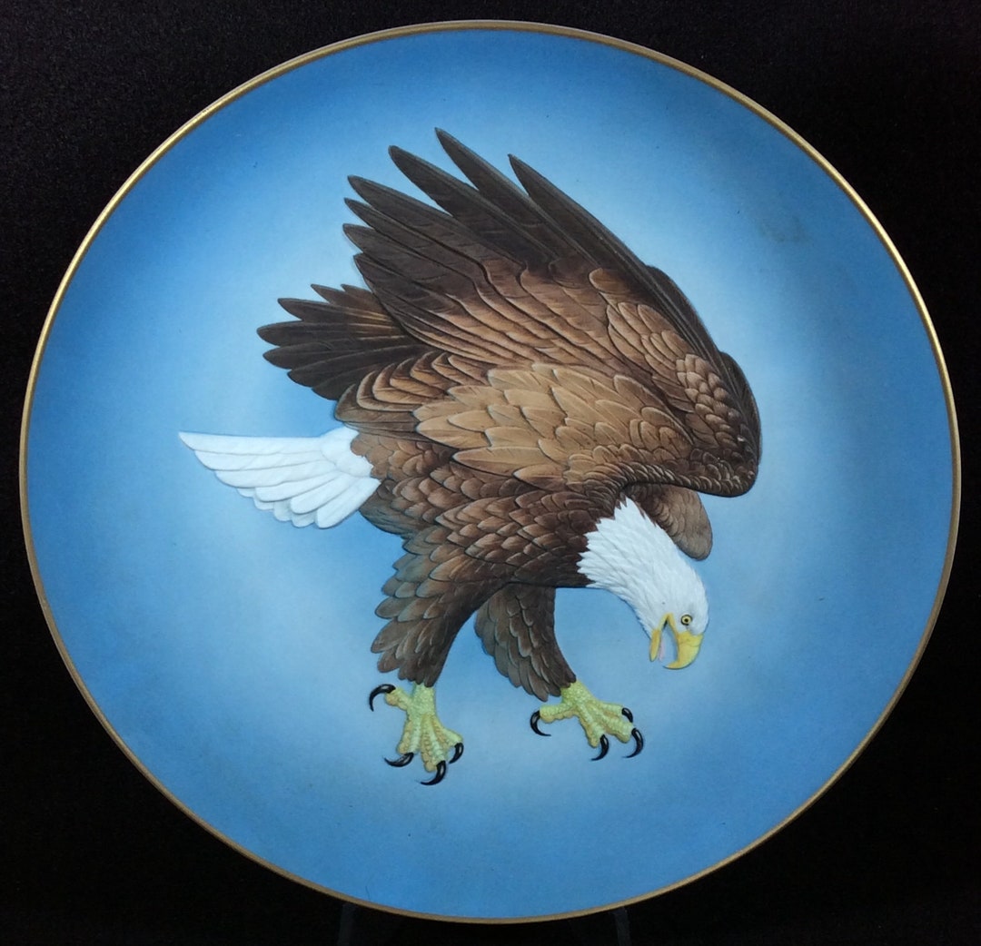 The American Eagle Collector Plate Freedom in Flight Collector From ...