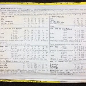 Simplicity Misses' Dress and Lined Jacket Pattern 5486 Size 16 - Etsy